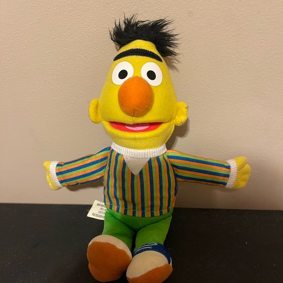 Sesame Street | Toys | Bert Sesame Street Plush Stuffed Animal 23 ...